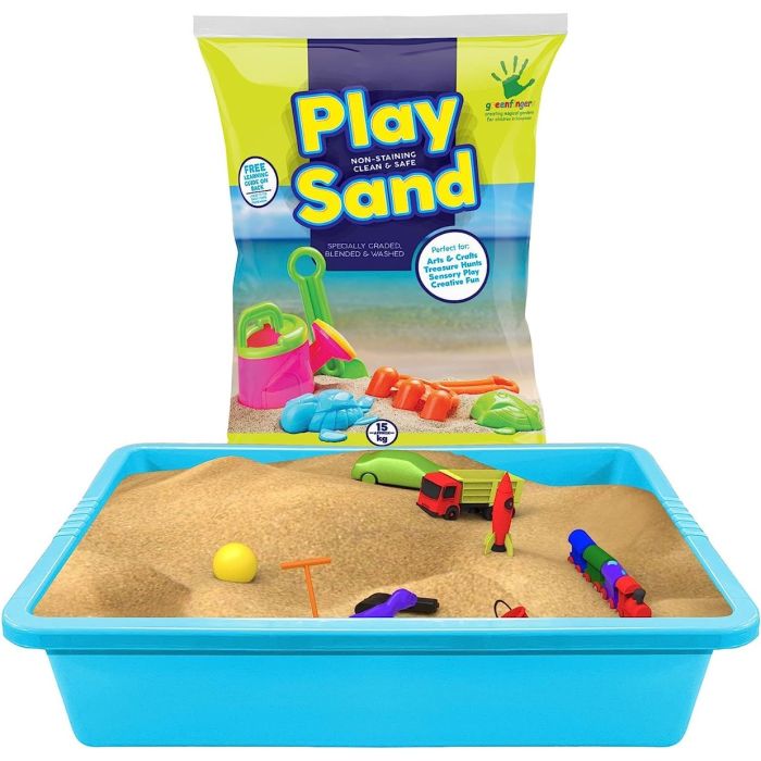 Large Plastic Rectangular Deep Sand Pit Play